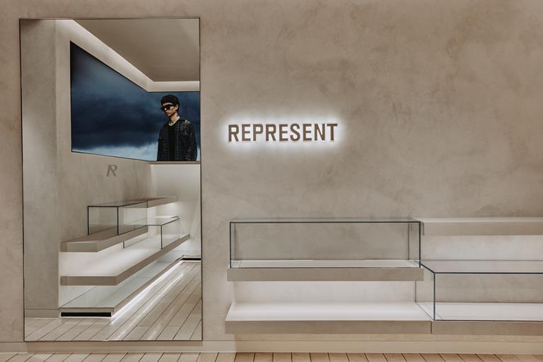 Store gallery: Luxury fashion brand Represent opens first-ever flagship ...